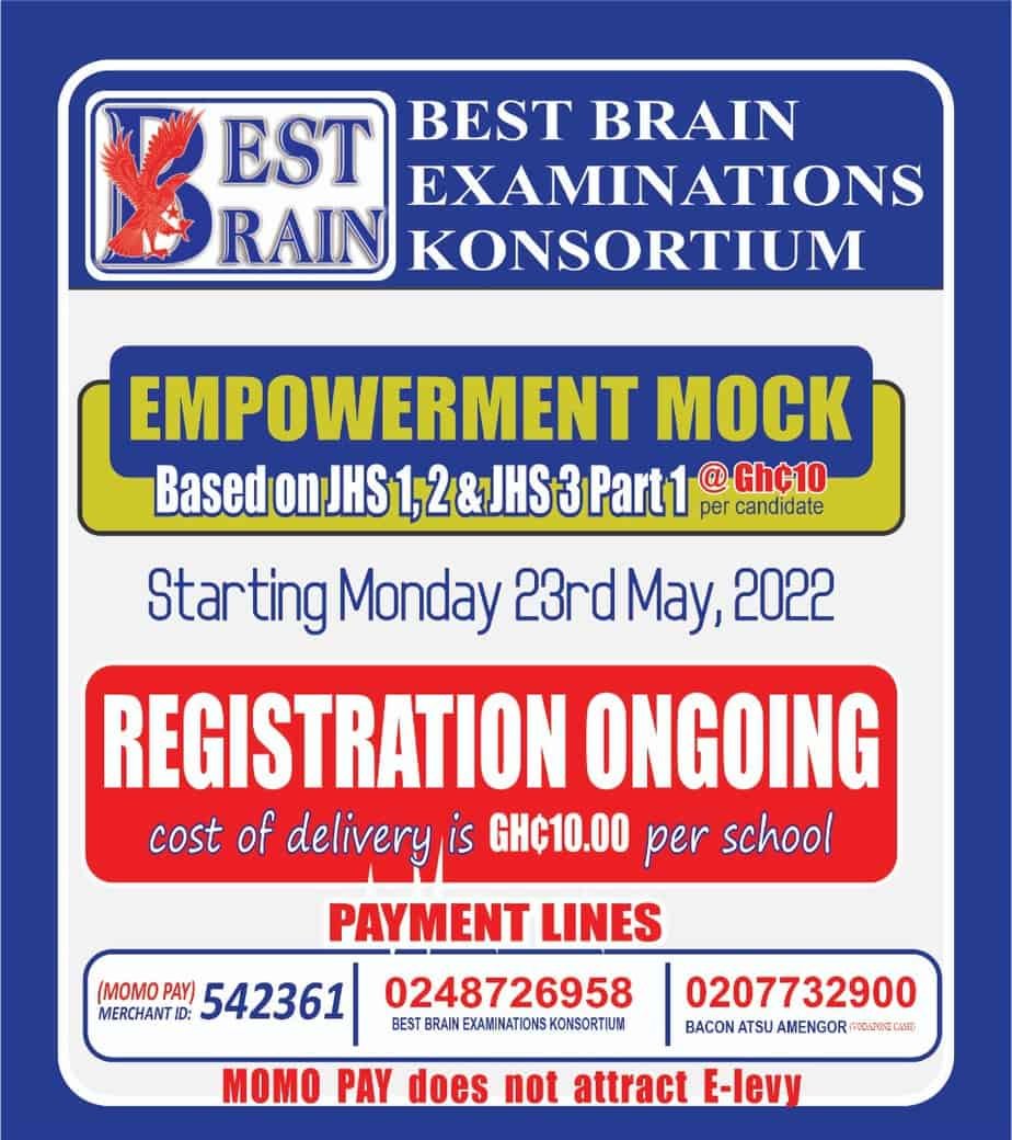 How to Register For Best Brain Examination For May 2022