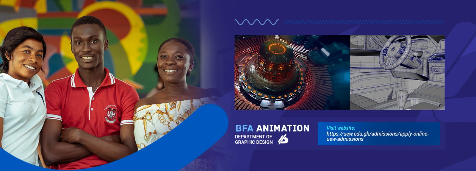 UEW Admission into BFA Animation for the 2023/2024 Academic Year